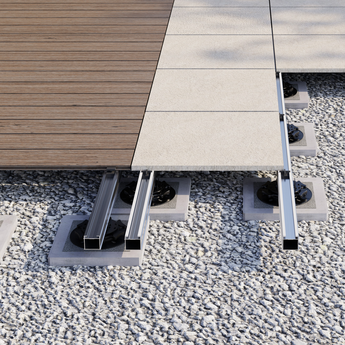 TRIAS ALU Basic Terrassenprofil | trias-terrasse.de
